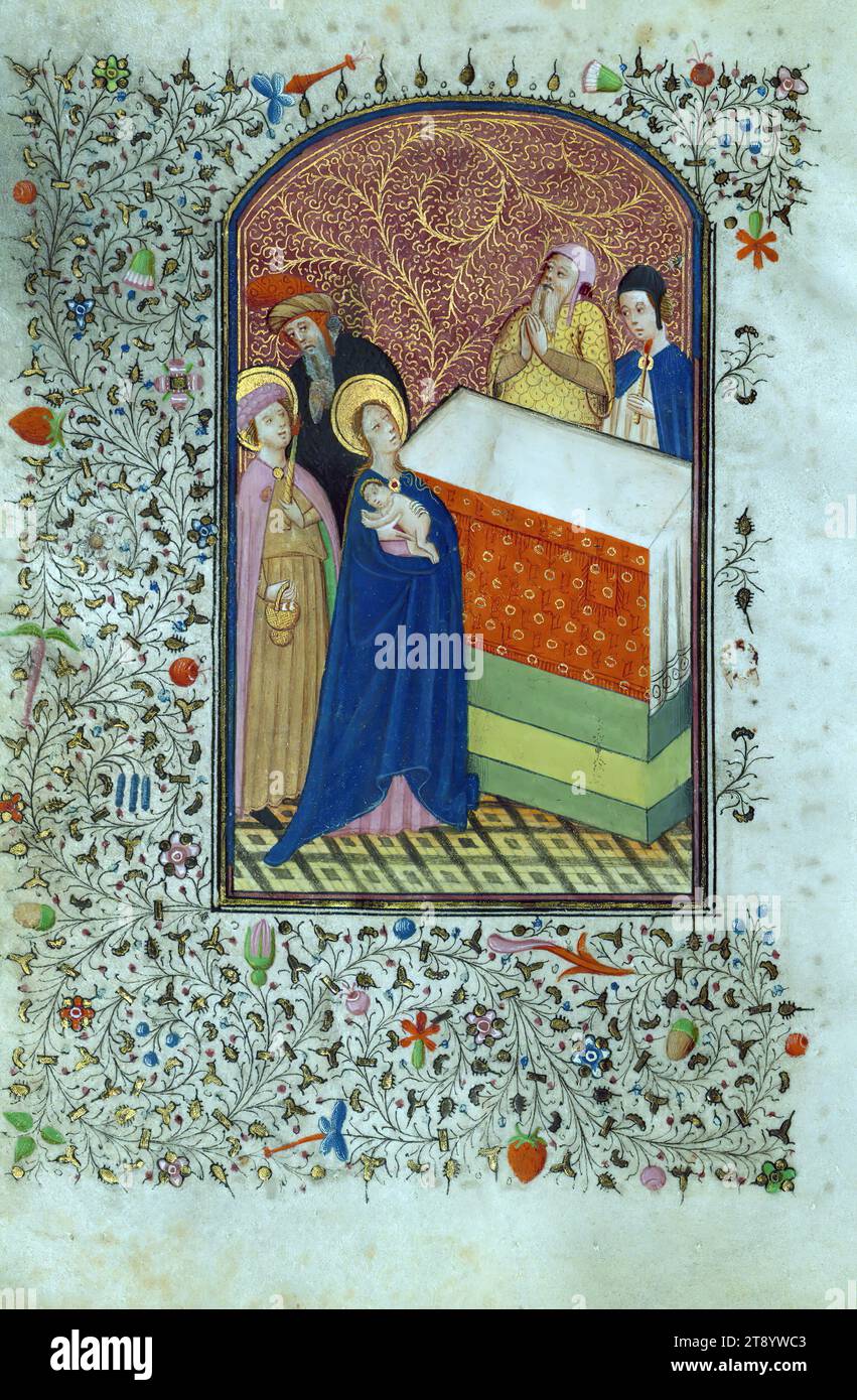 Book of Hours, Presentation in the Temple, This Book of Hours of ca ...