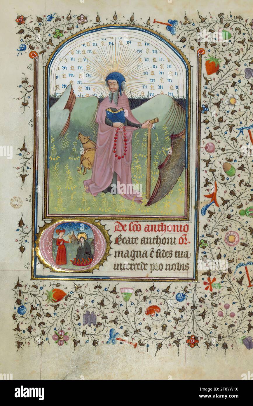 Gold scrolls under north netherlandish influence hi-res stock ...