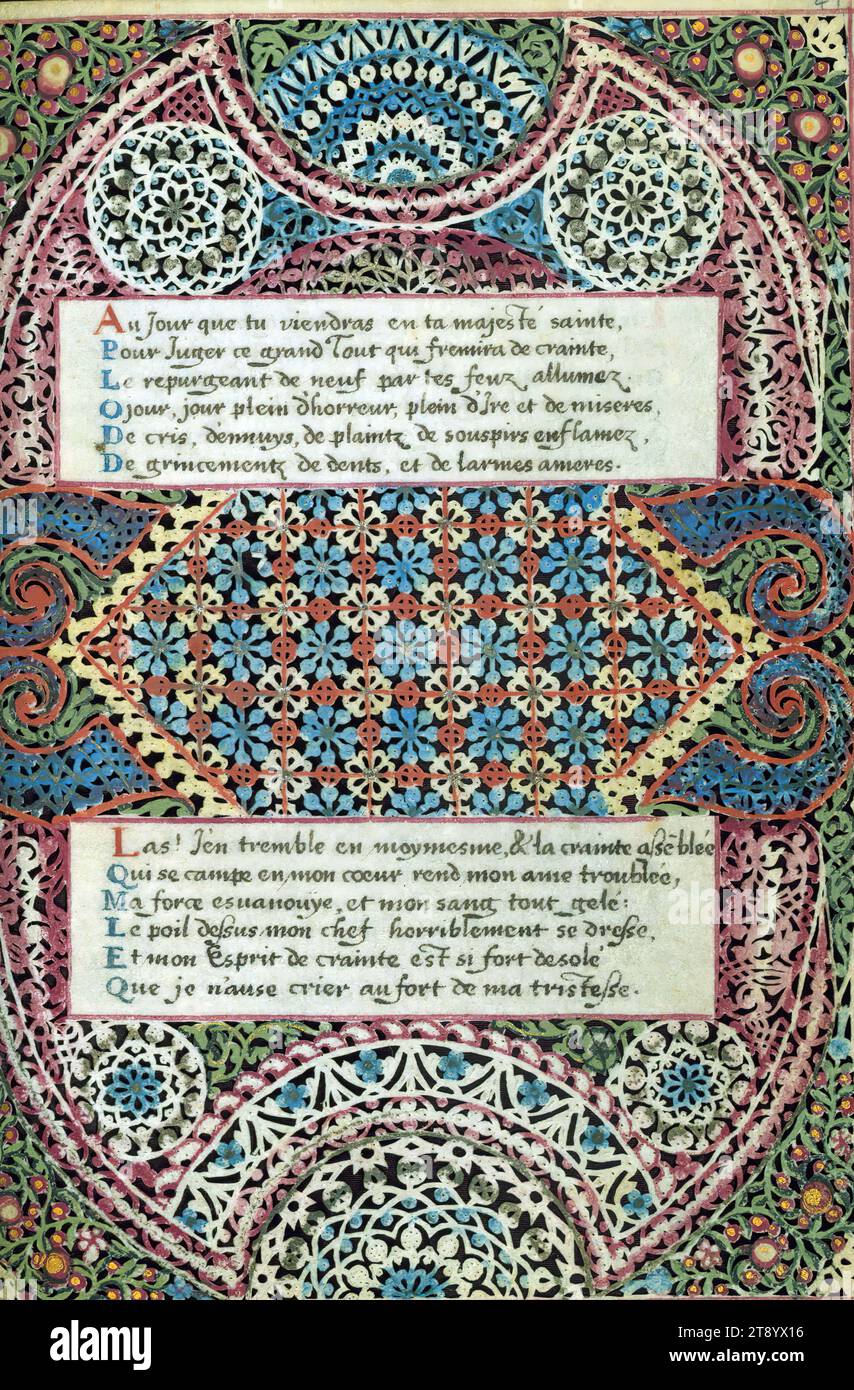Lace Book of Marie de' Medici, Lace margins, This Prayerbook was made ...