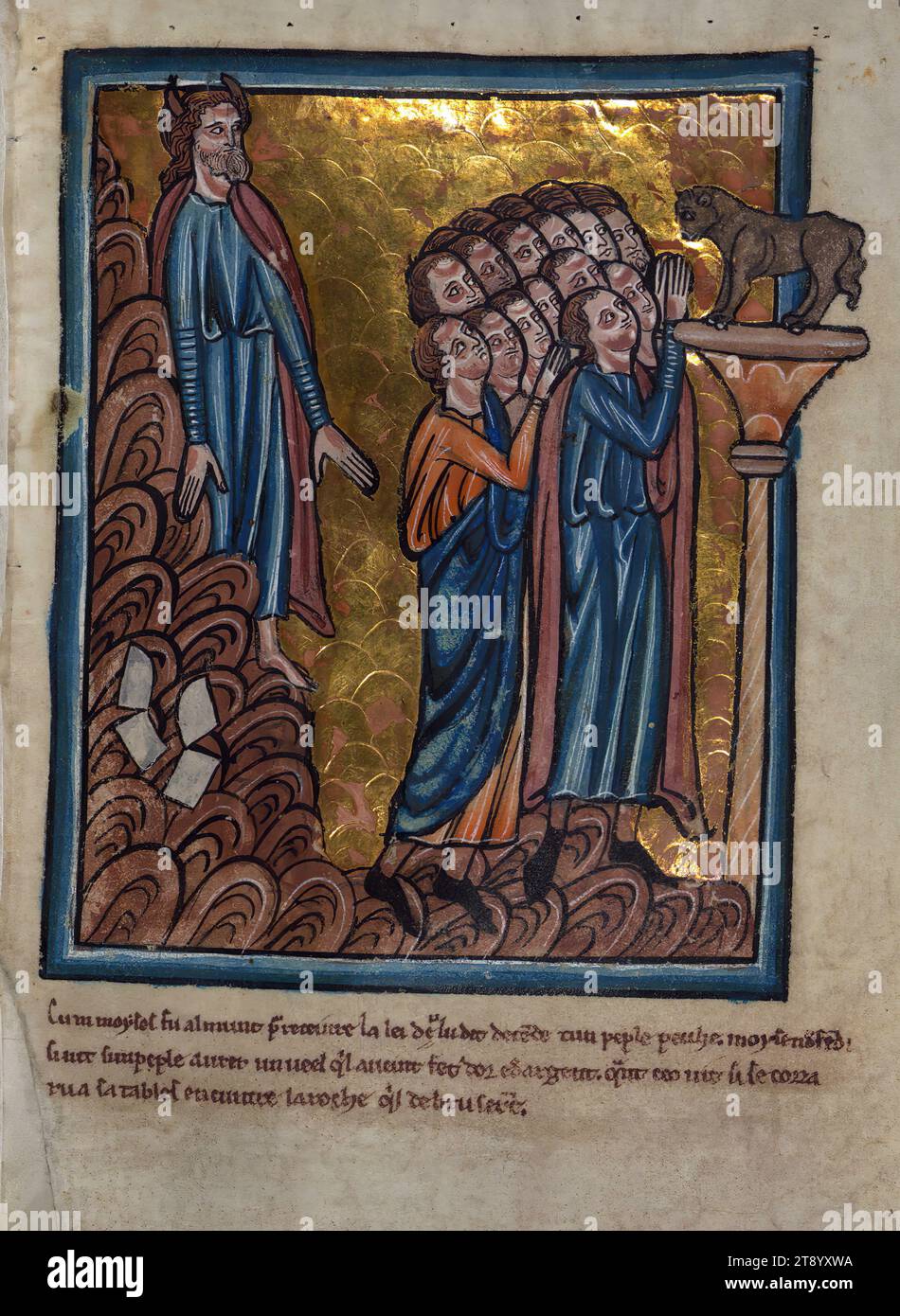 Illuminated Manuscript, Bible Pictures by William de Brailes, The ...