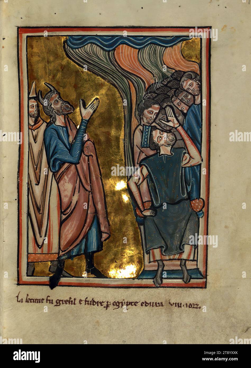 Illuminated Manuscript, Bible Pictures by William de Brailes, The ...