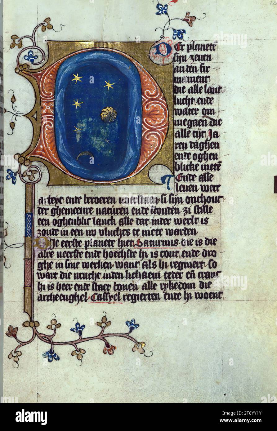 Illuminated Manuscript, Duke Albrecht's Table of Christian Faith ...