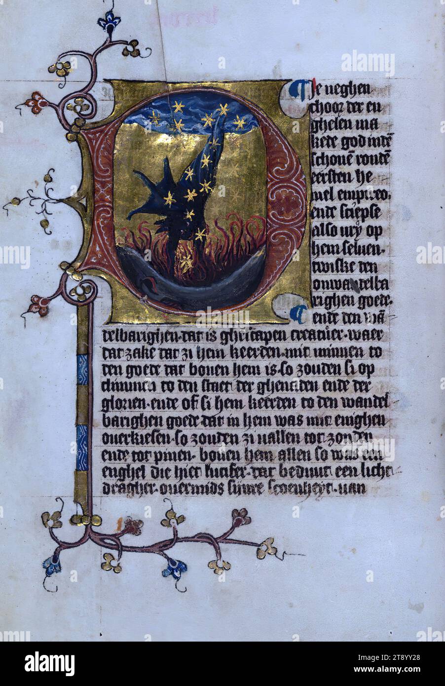 Illuminated Manuscript, Duke Albrecht's Table of Christian Faith ...