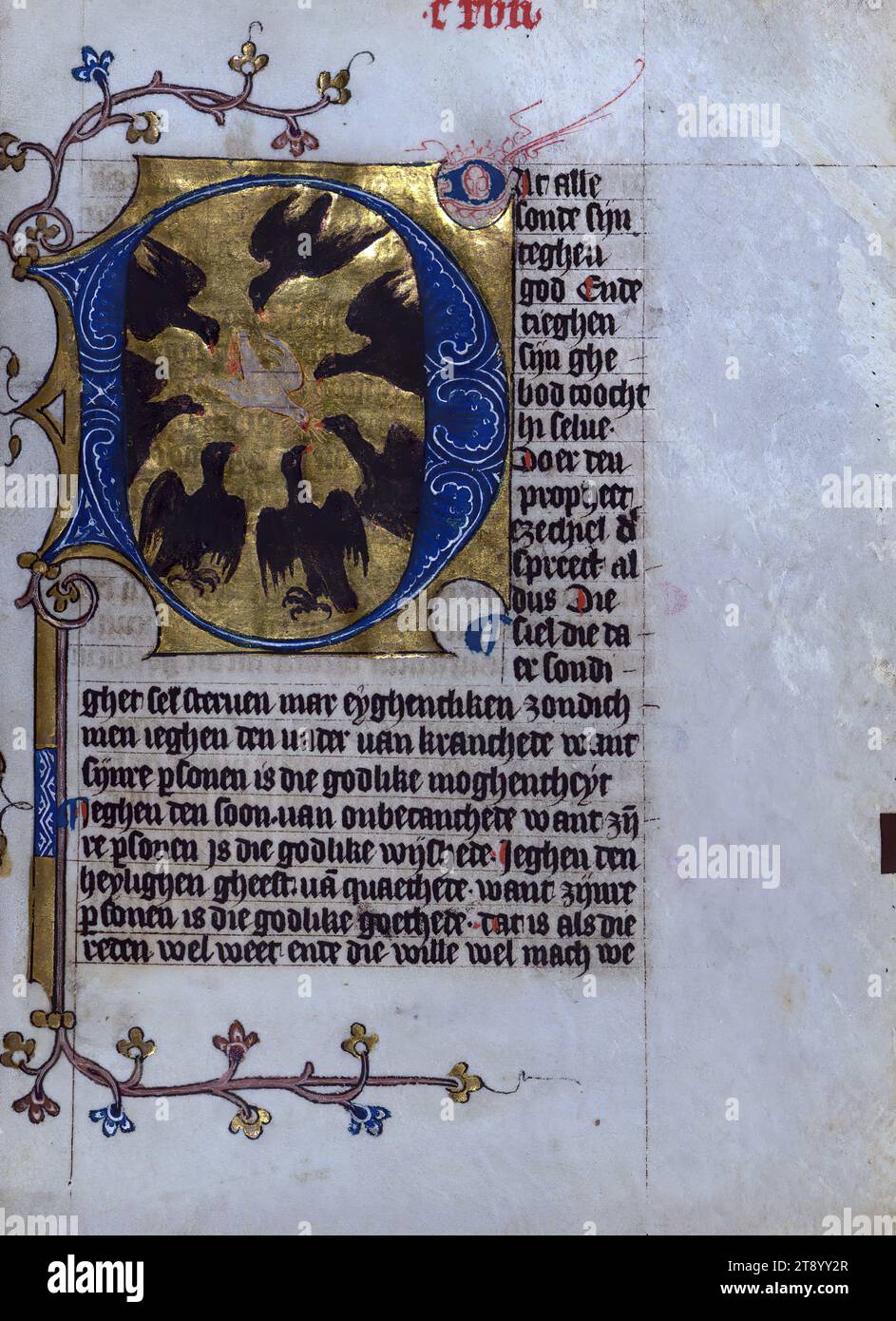 Illuminated Manuscript, Duke Albrecht's Table of Christian Faith ...