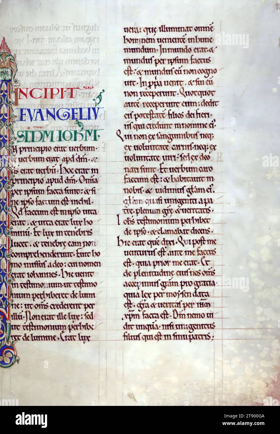 Illuminated Manuscript, The Rochester Bible, This large-format copy of ...