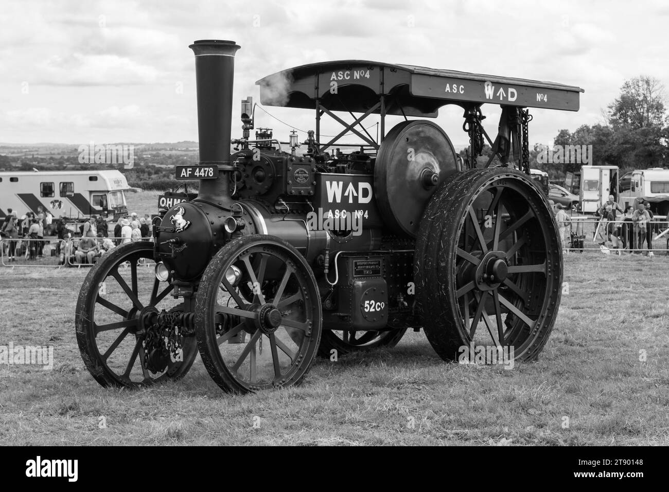Low Ham.Somerset.United Kingdom.July 23rd 2023.An Aveling and Porter ...
