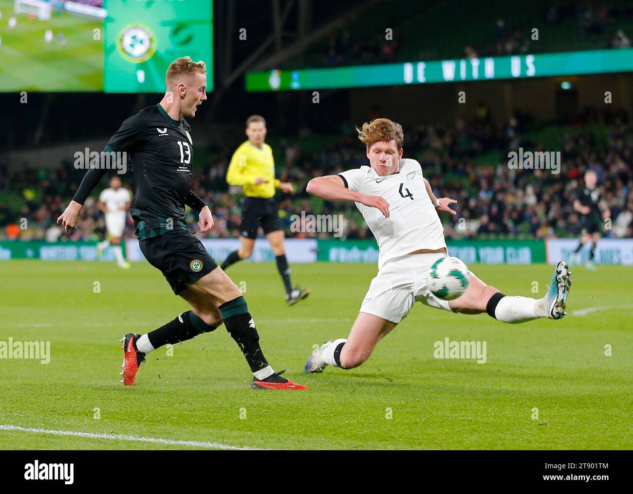 Aviva Stadium, Dublin, Ireland. 21st Nov, 2023. International Football ...