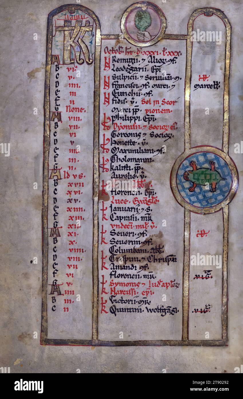 Fourteenth century deed discussing property hi-res stock photography ...