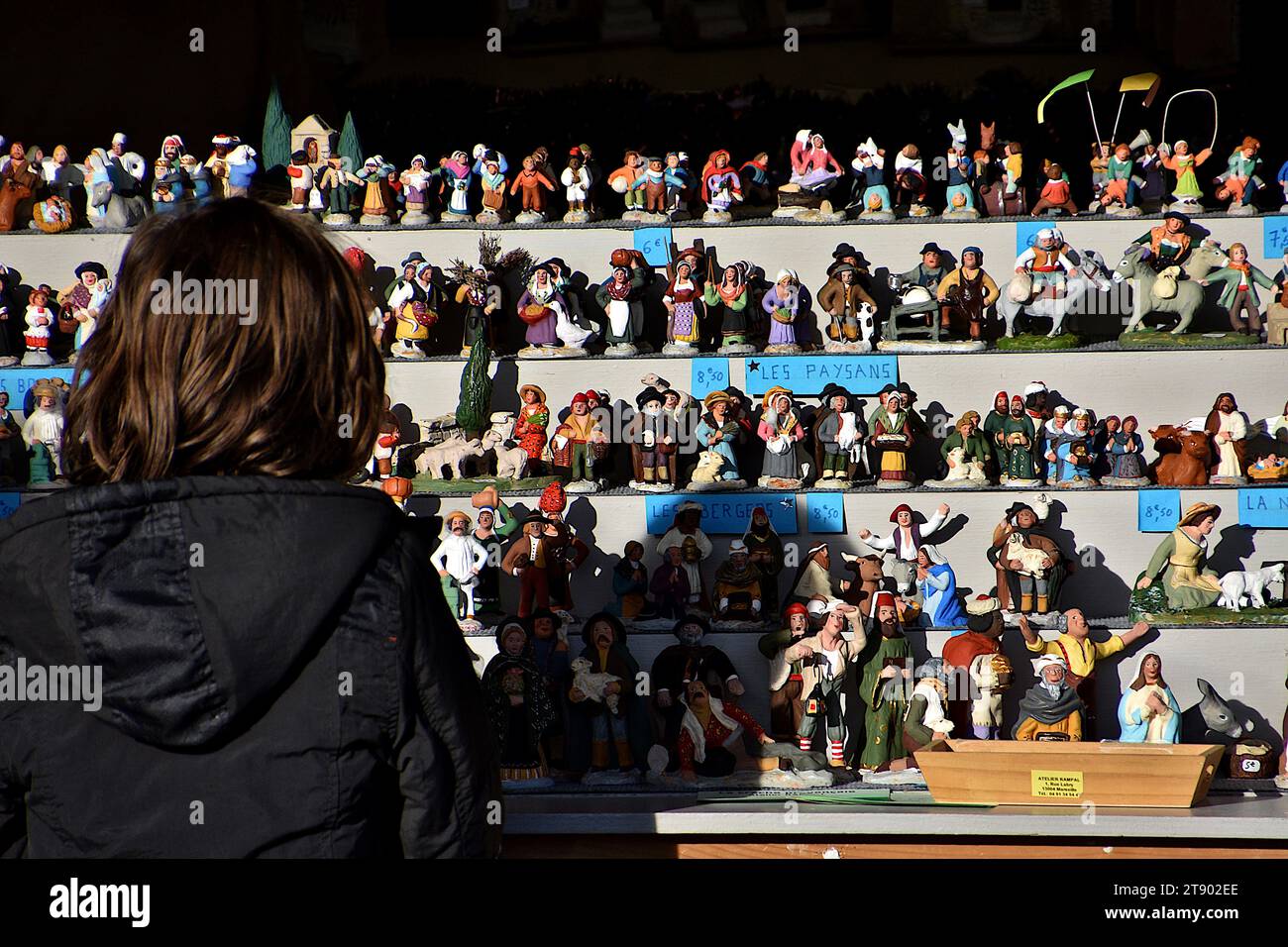 Nativity scene children france hi-res stock photography and images - Alamy