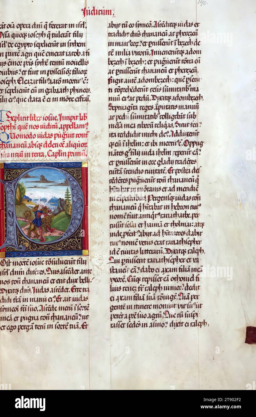 Illuminated manuscript bible hi-res stock photography and images - Alamy