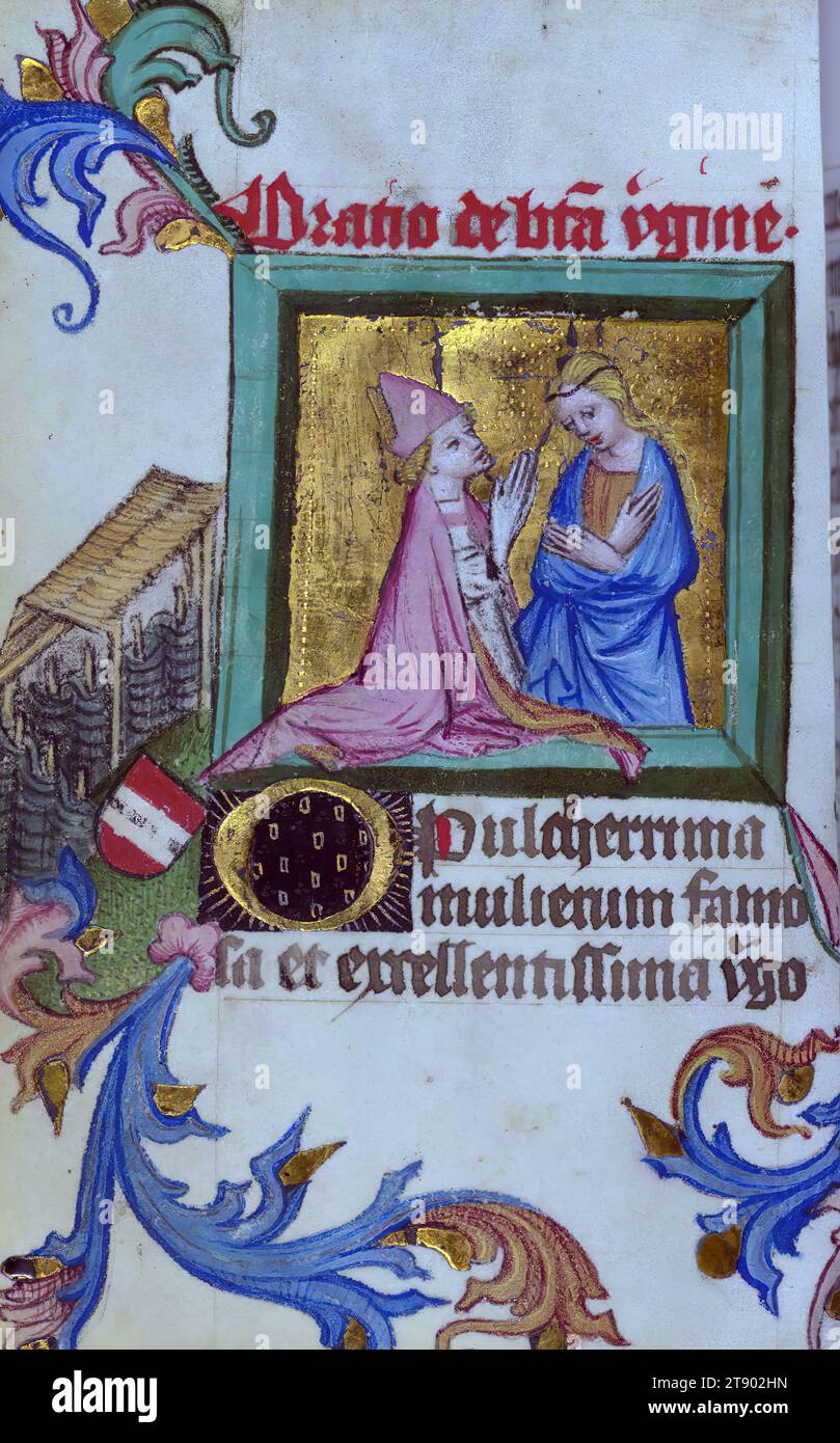 Illuminated manuscript, Prayer book of Bishop Leonhard von Laymingen of ...