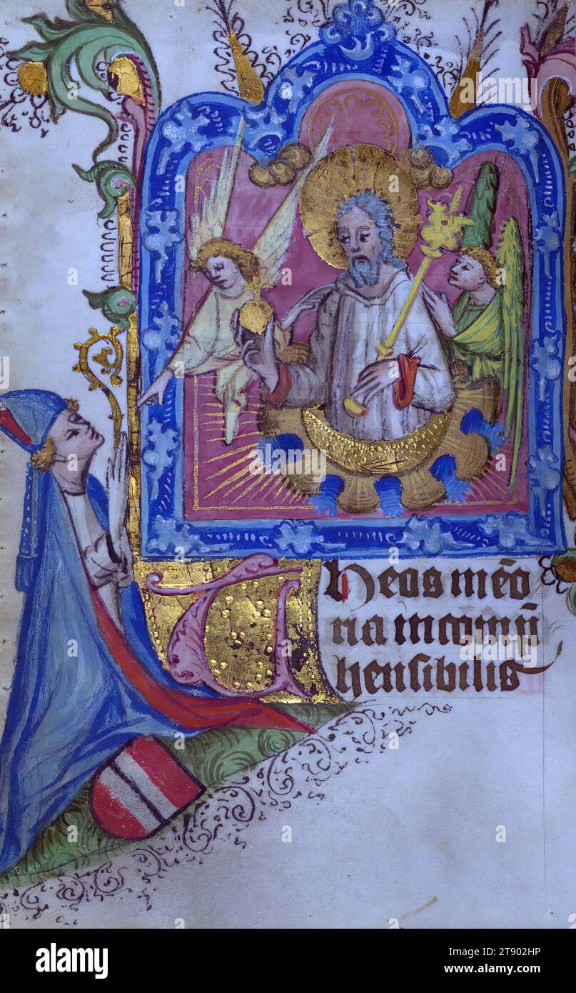 Illuminated manuscript, Prayer book of Bishop Leonhard von Laymingen of ...