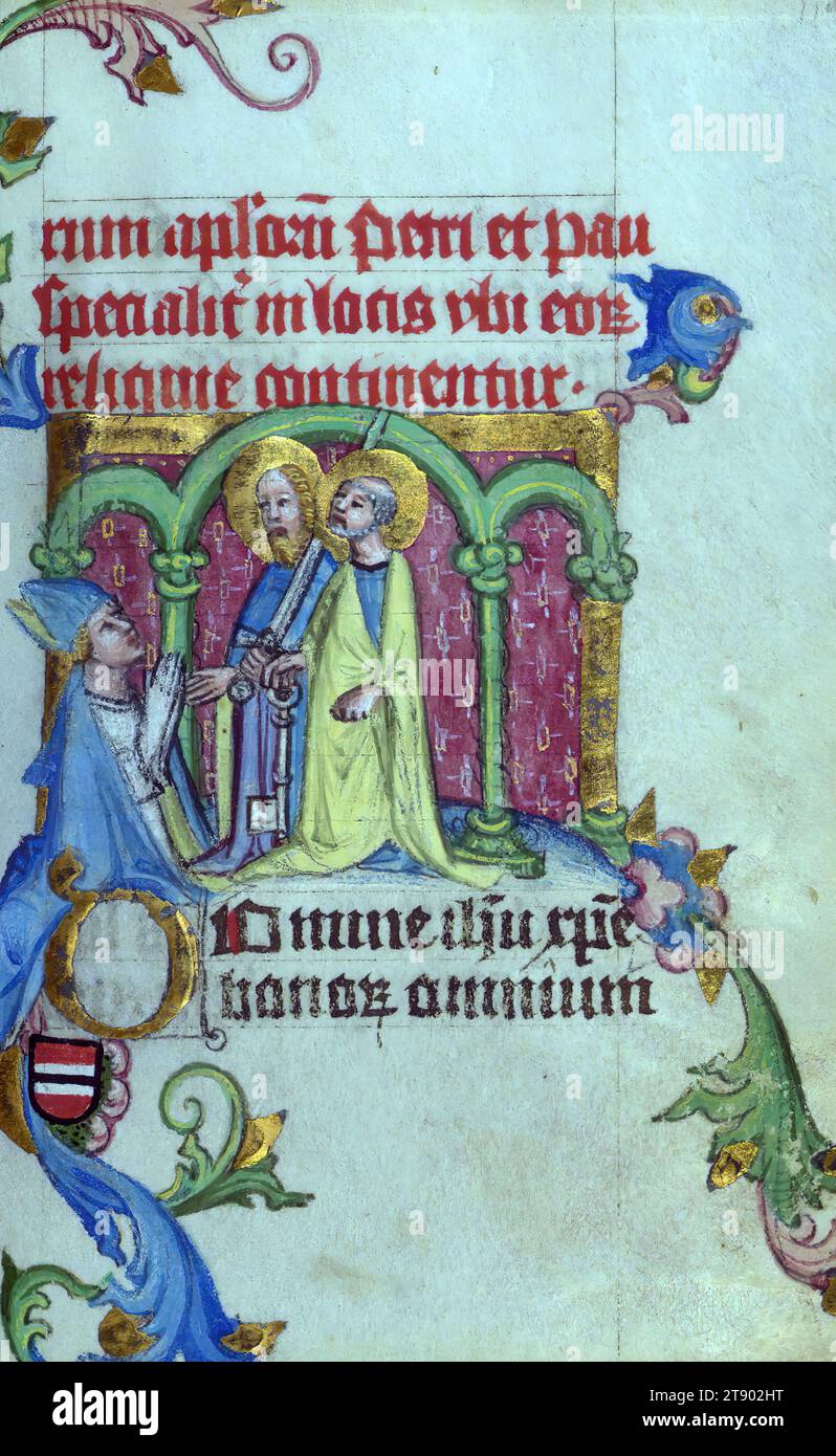 Illuminated manuscript, Prayer book of Bishop Leonhard von Laymingen of ...