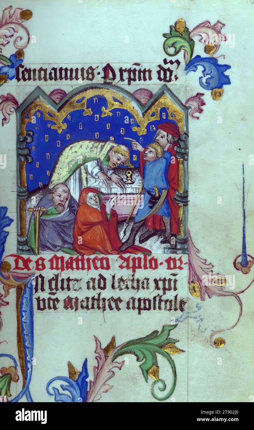 Illuminated manuscript, Prayer book of Bishop Leonhard von Laymingen of ...