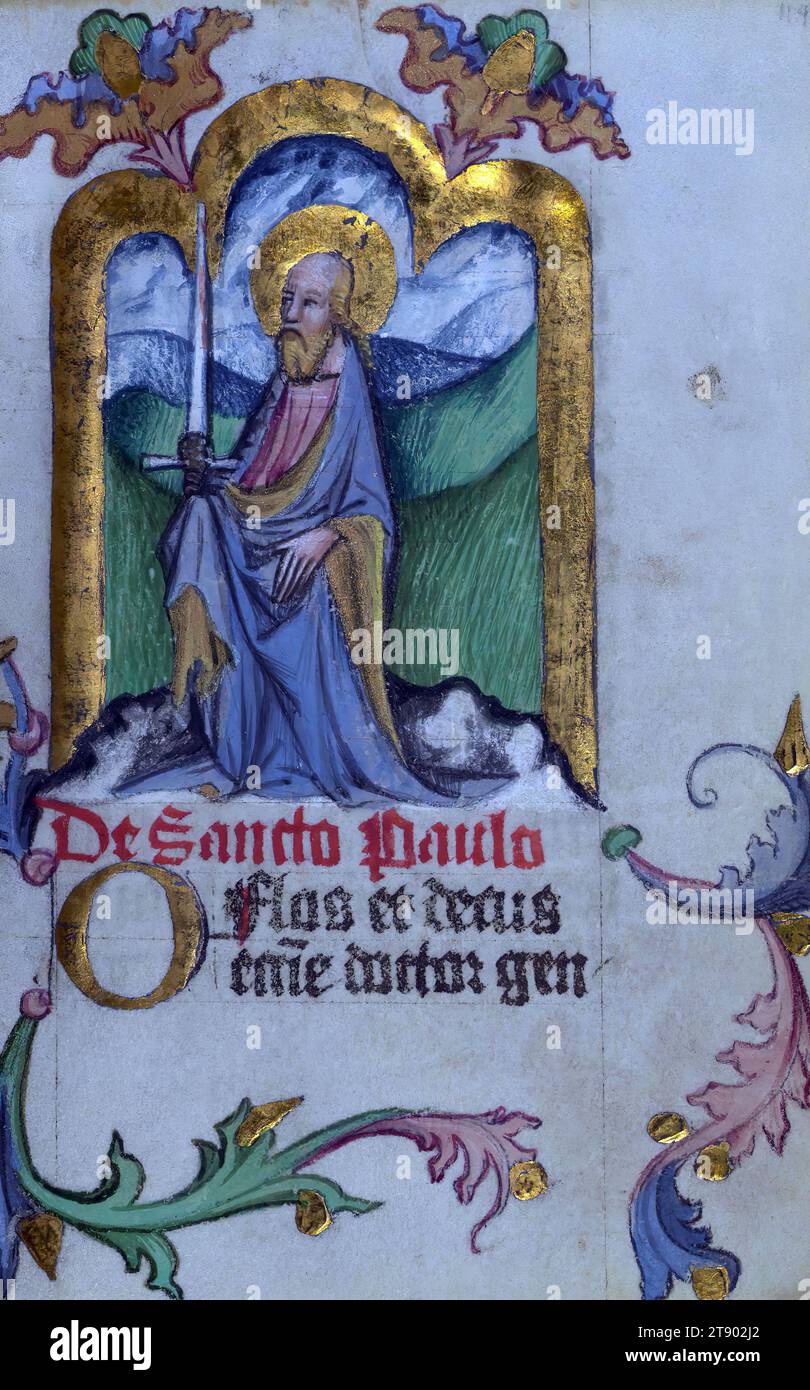 Late medieval german prayerbook hi-res stock photography and images - Alamy