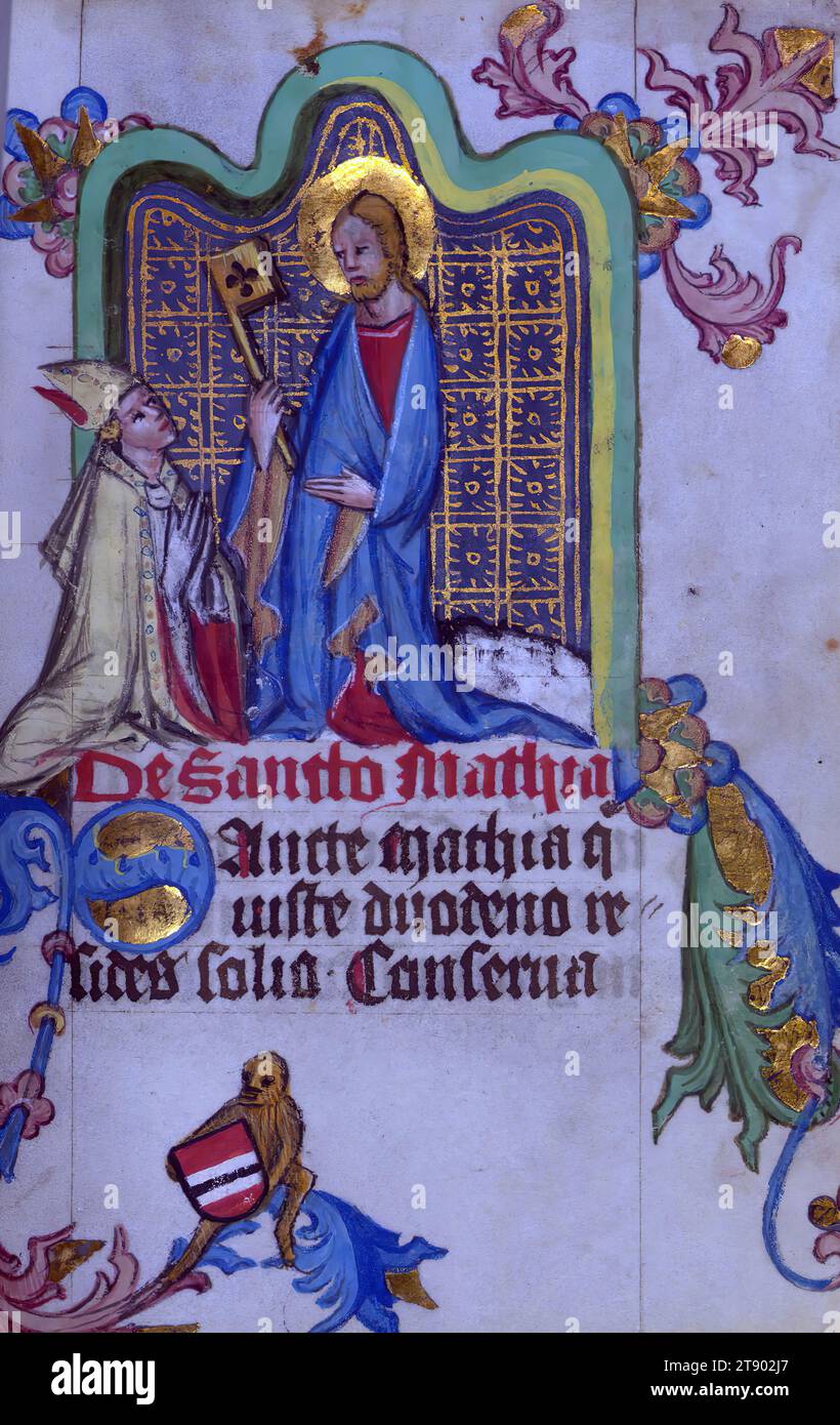 Illuminated manuscript, Prayer book of Bishop Leonhard von Laymingen of ...