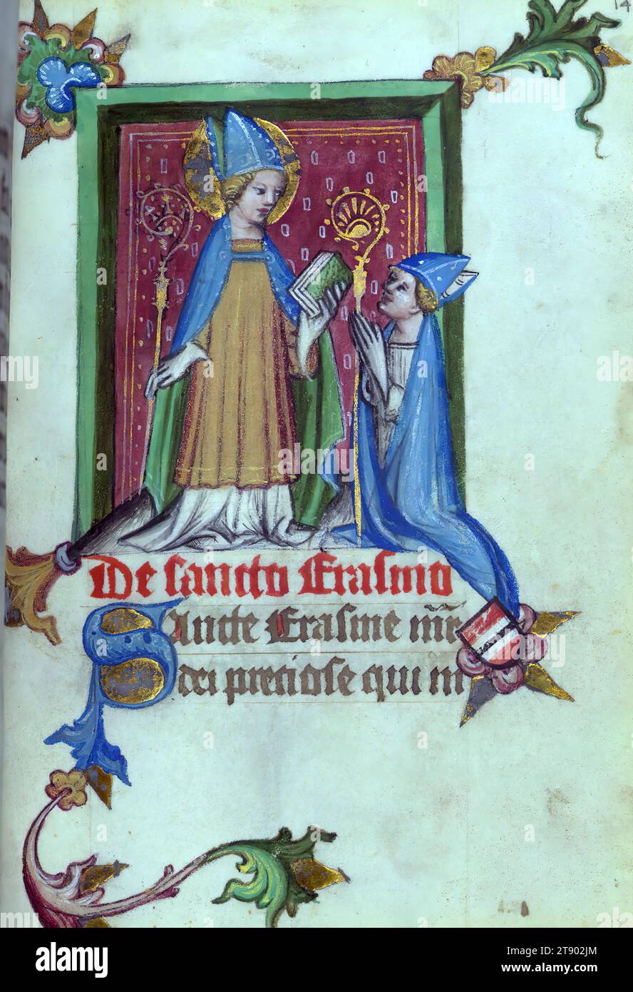 Illuminated manuscript, Prayer book of Bishop Leonhard von Laymingen of ...