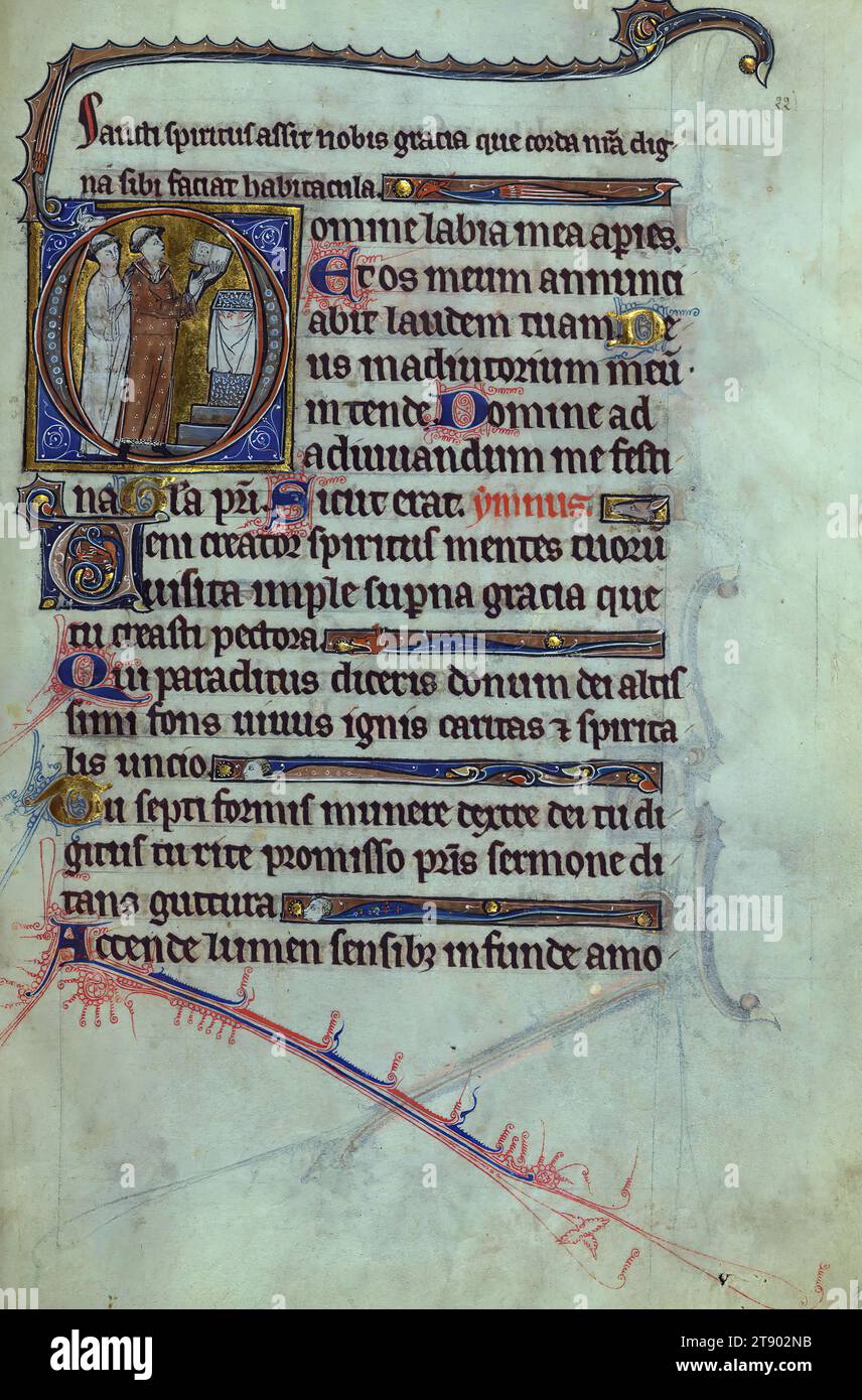 Two tonsured men singing hi-res stock photography and images - Alamy