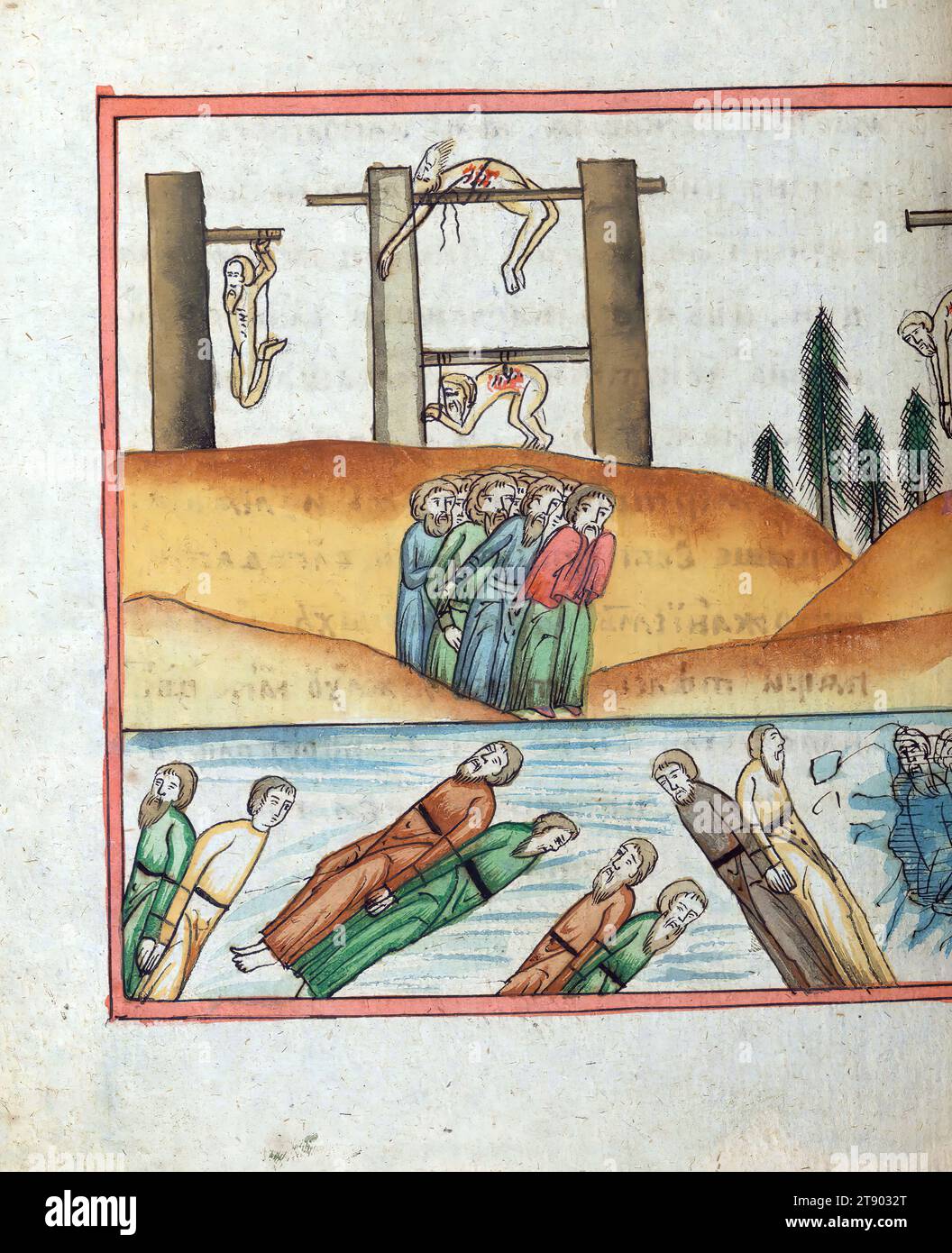 Monks executed hi-res stock photography and images - Alamy