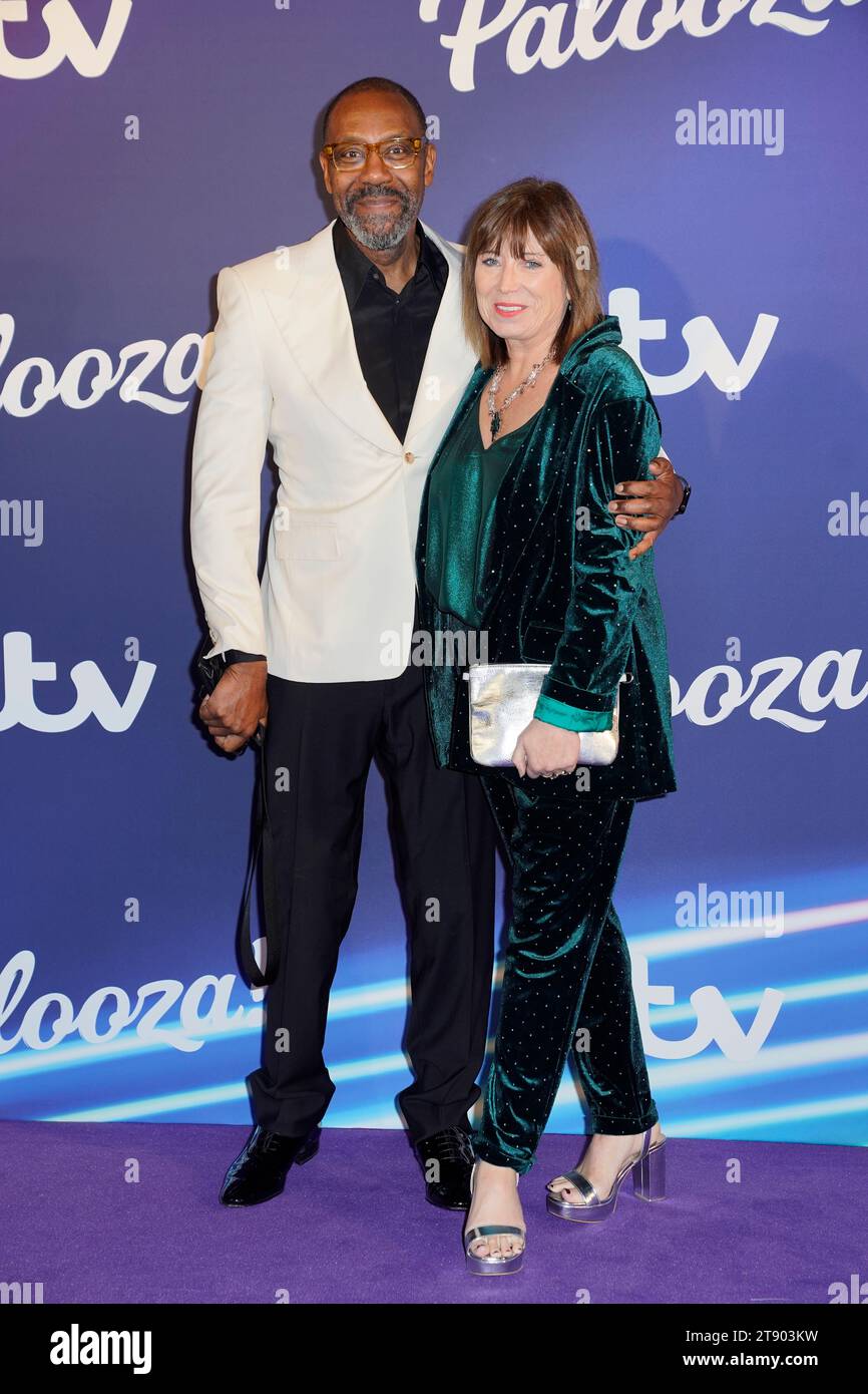 Lenny Henry and Lisa Makin attending the ITV Palooza held at the ...