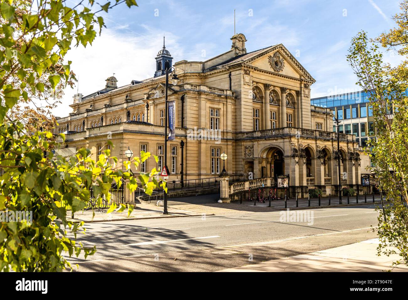 Cheltenham, UK - October 15, 2023: Cheltenham Town Hall, Concert hall ...