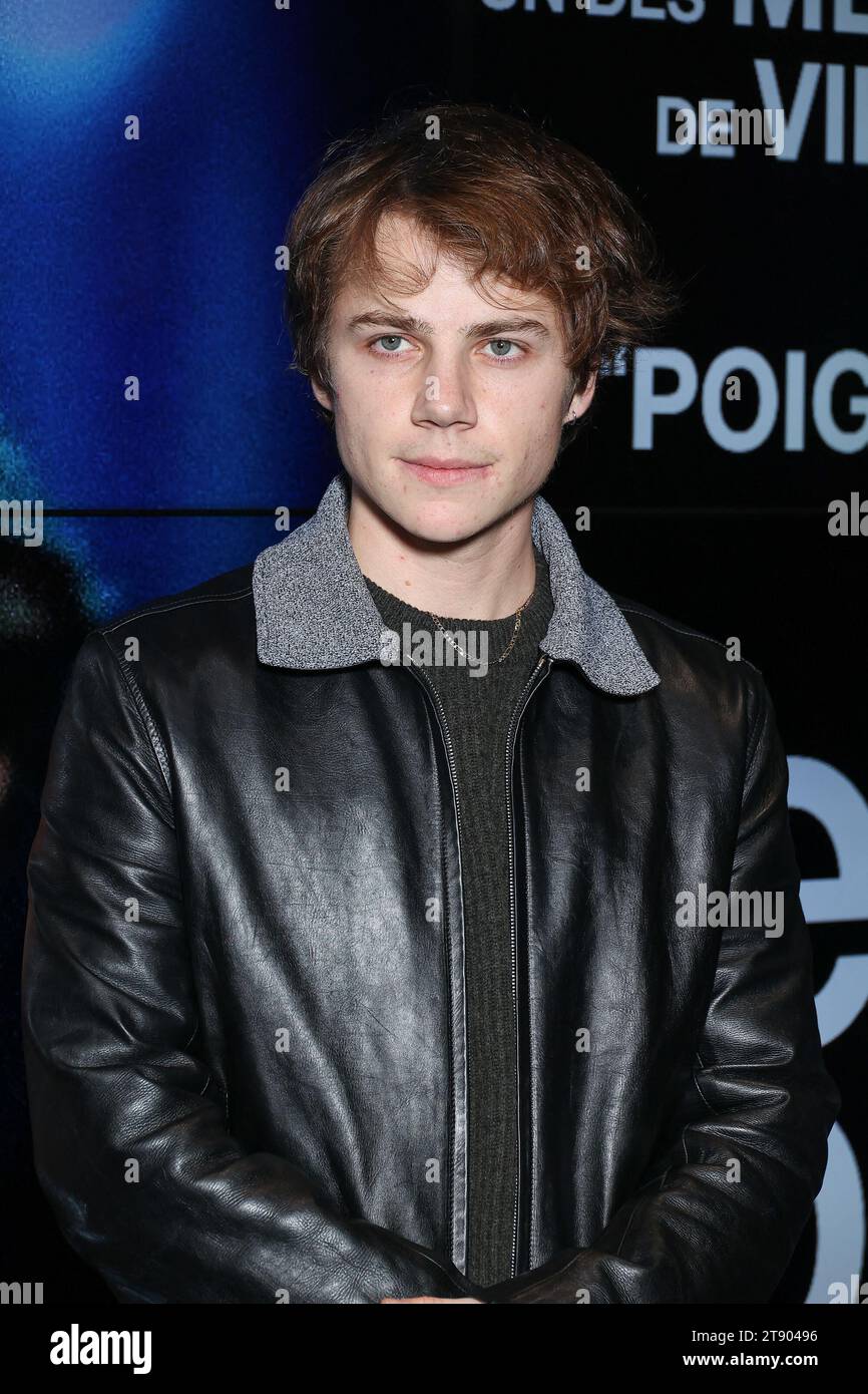 Paris, France. 21st Nov, 2023. Felix Lefebvre attends 'Rien A Perdre ...