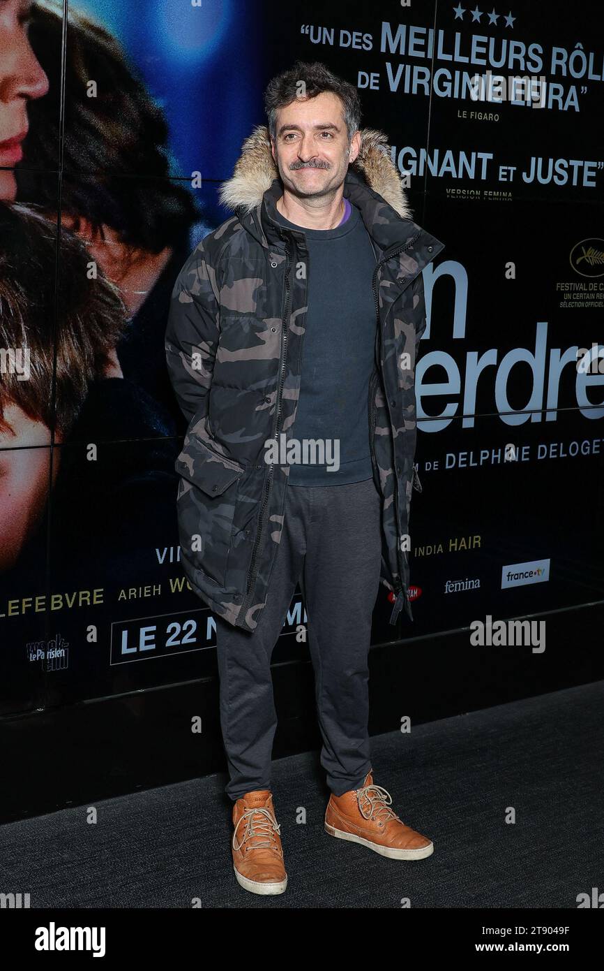 Paris, France. 21st Nov, 2023. Mathieu Demy attend 'Rien A Perdre ...