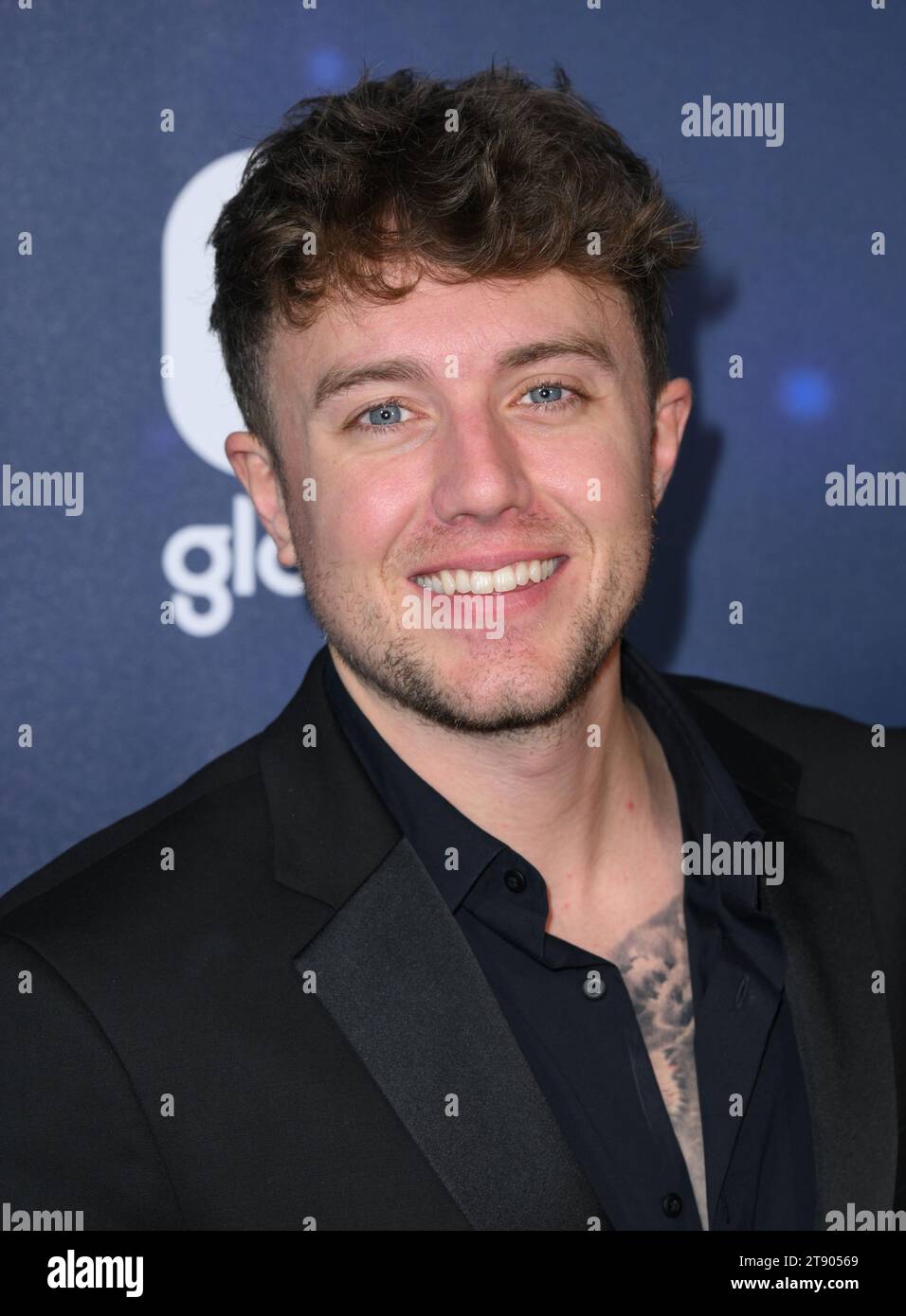 London, UK. November 21st, 2023. Roman Kemp arriving at Global’s Make ...