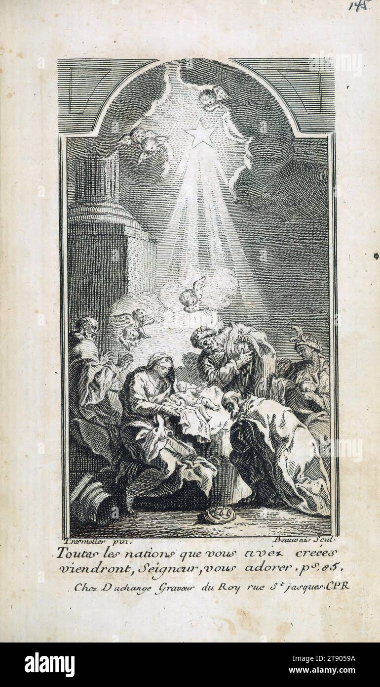 Prayer book, Adoration of the Magi, This late manuscript in many ways ...
