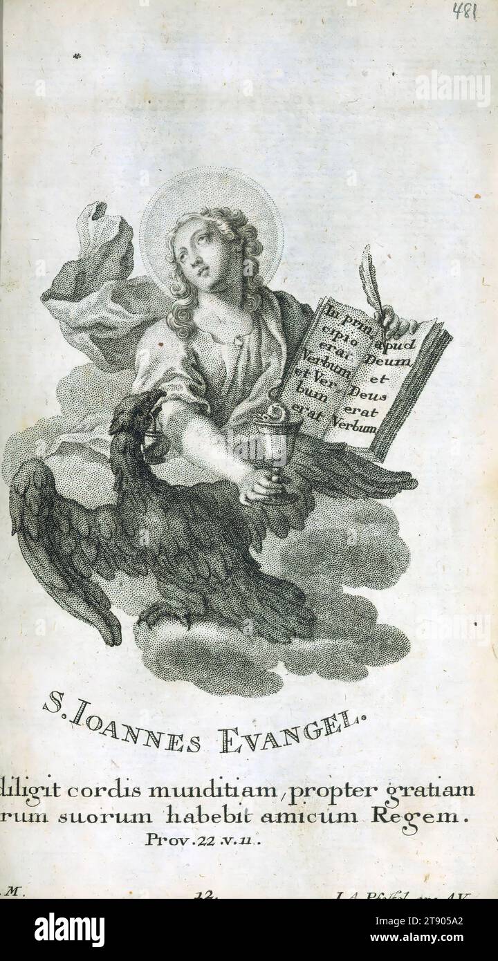 Prayer book, St. John the Evangelist, This late manuscript in many ways ...