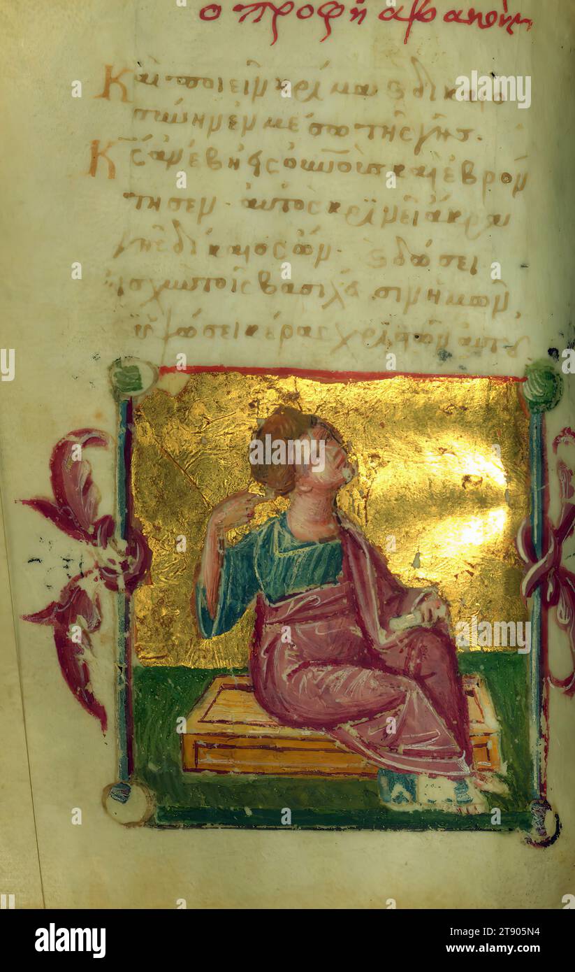 Book of Hours, The Prophet Habakkuk, Illustrated Books of Hours in ...