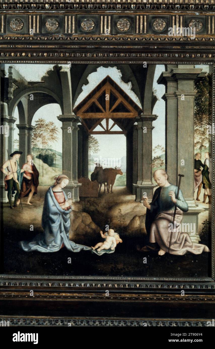 The Nativity, 1492, Master of the Schleissheim Madonna, Italian (Umbria ...