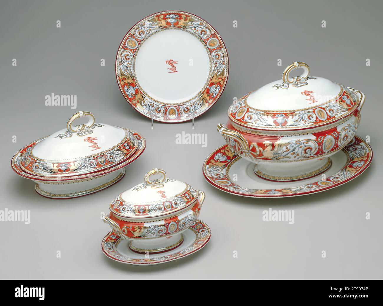 Covered Vegetable Dish, c. 1865, Minton's Pottery and Porcelain Factory ...