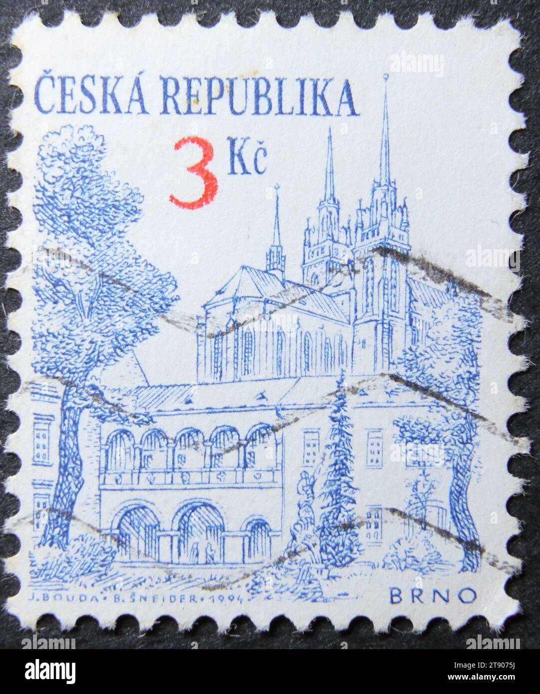 Czech postage stamp hi-res stock photography and images - Alamy