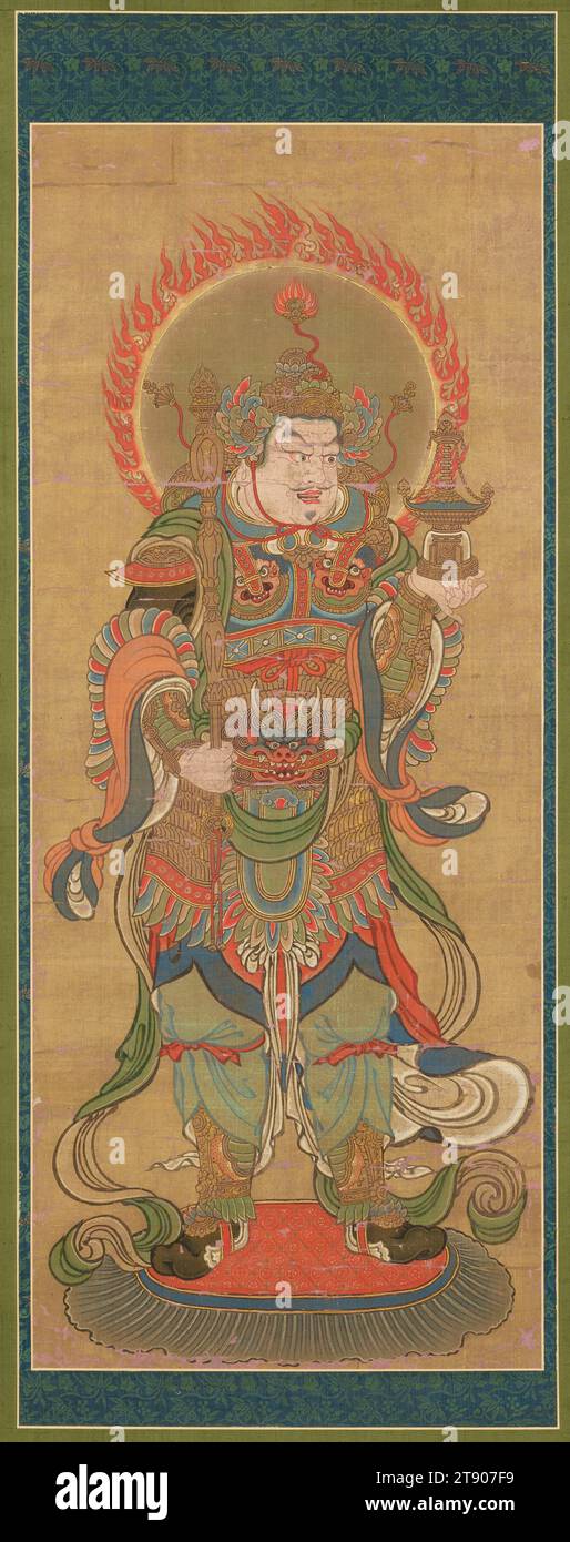 Bishamonten one of a set of Twelve Devas, 14th-15th century, Unknown ...