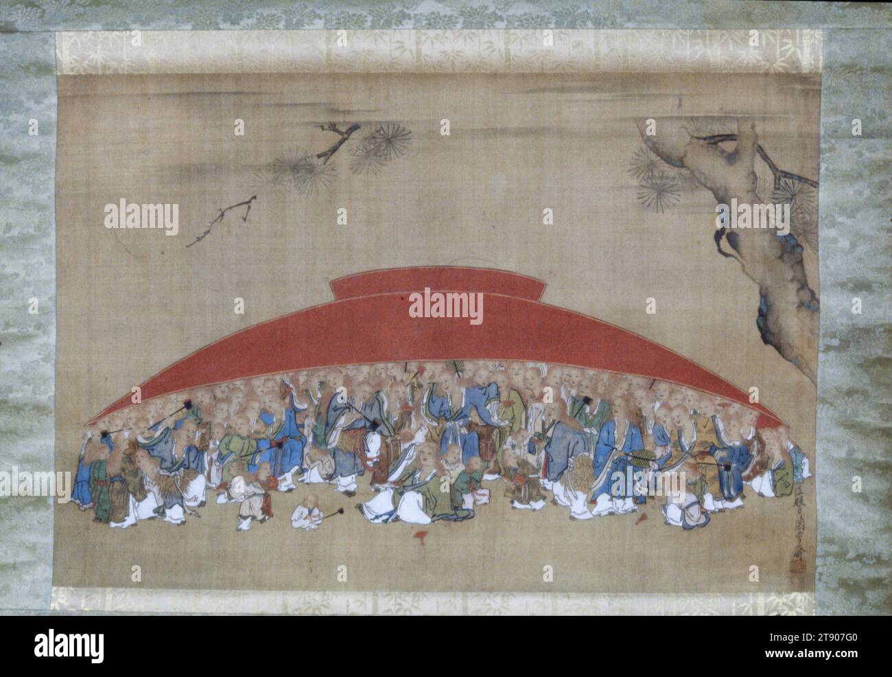 Shōjō Under a Sake Cup, mid to late 18th century, Tsukioka Settei ...