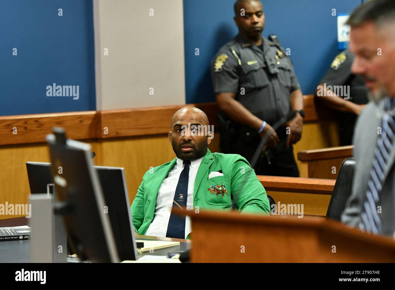 Defendant Harrison Floyd, a leader in the organization Black Voices for ...