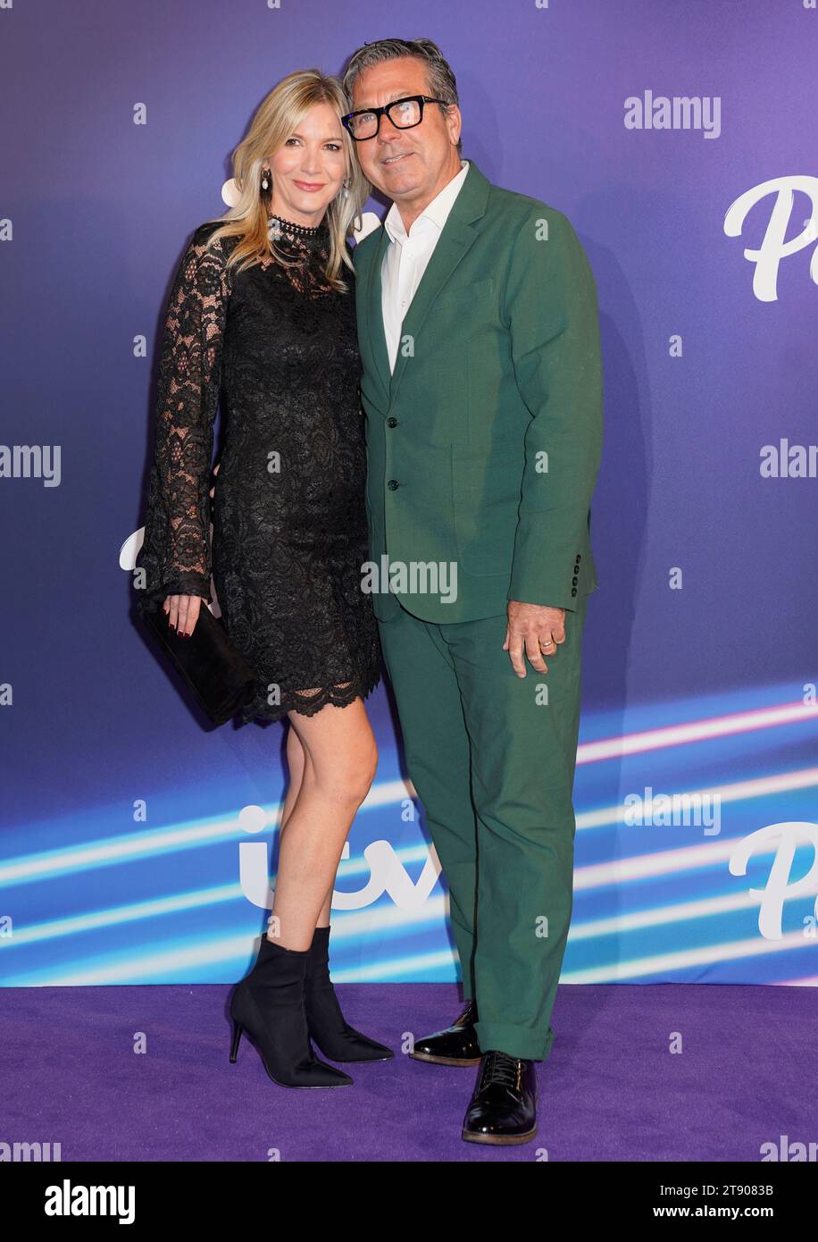 Lisa Faulkner and John Torode attending the ITV Palooza held at the ...