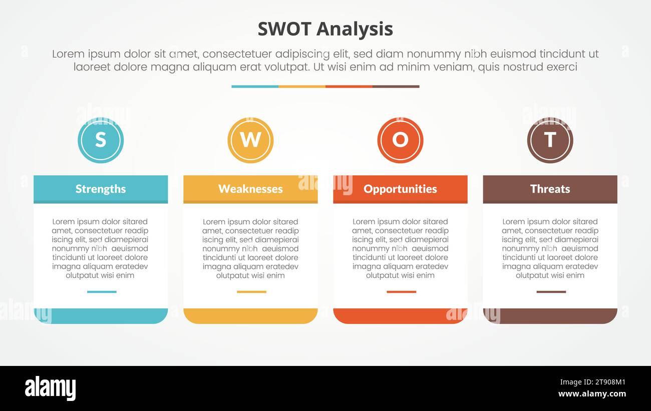 swot business framework strategic template infographic concept for ...