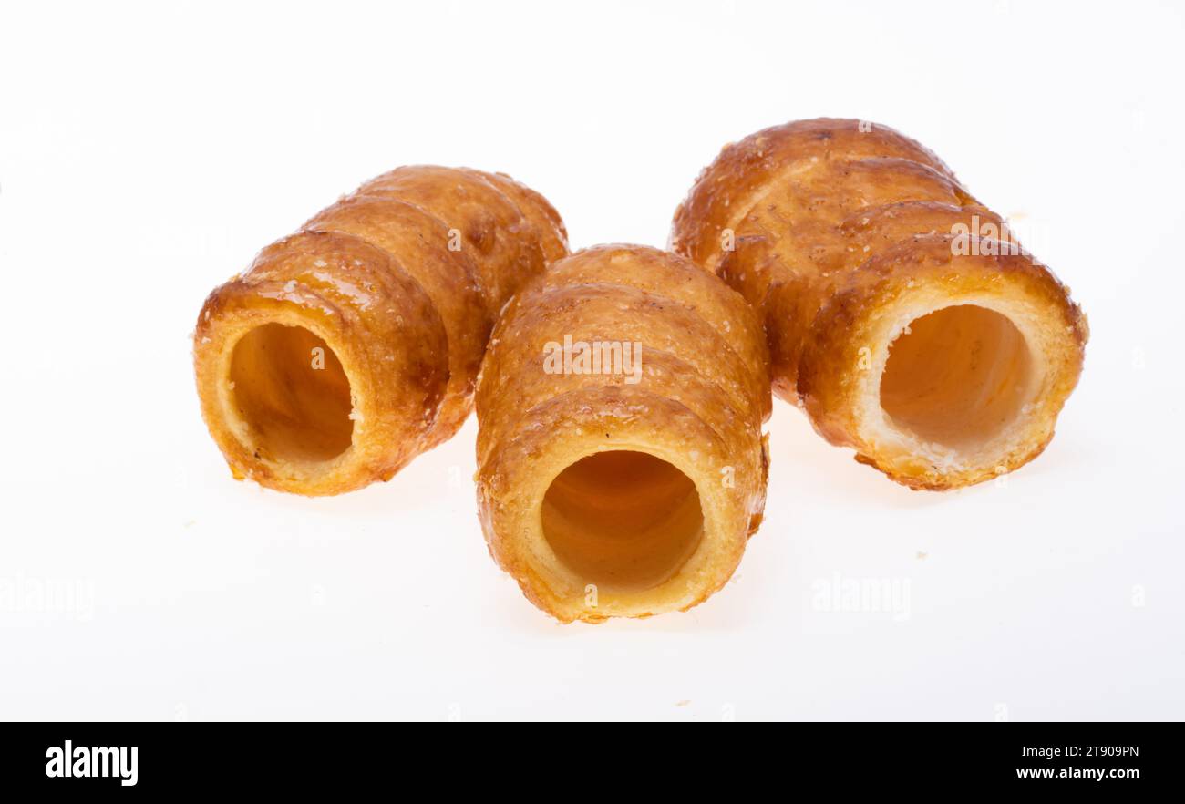 puff tube isolated on white background Stock Photo - Alamy