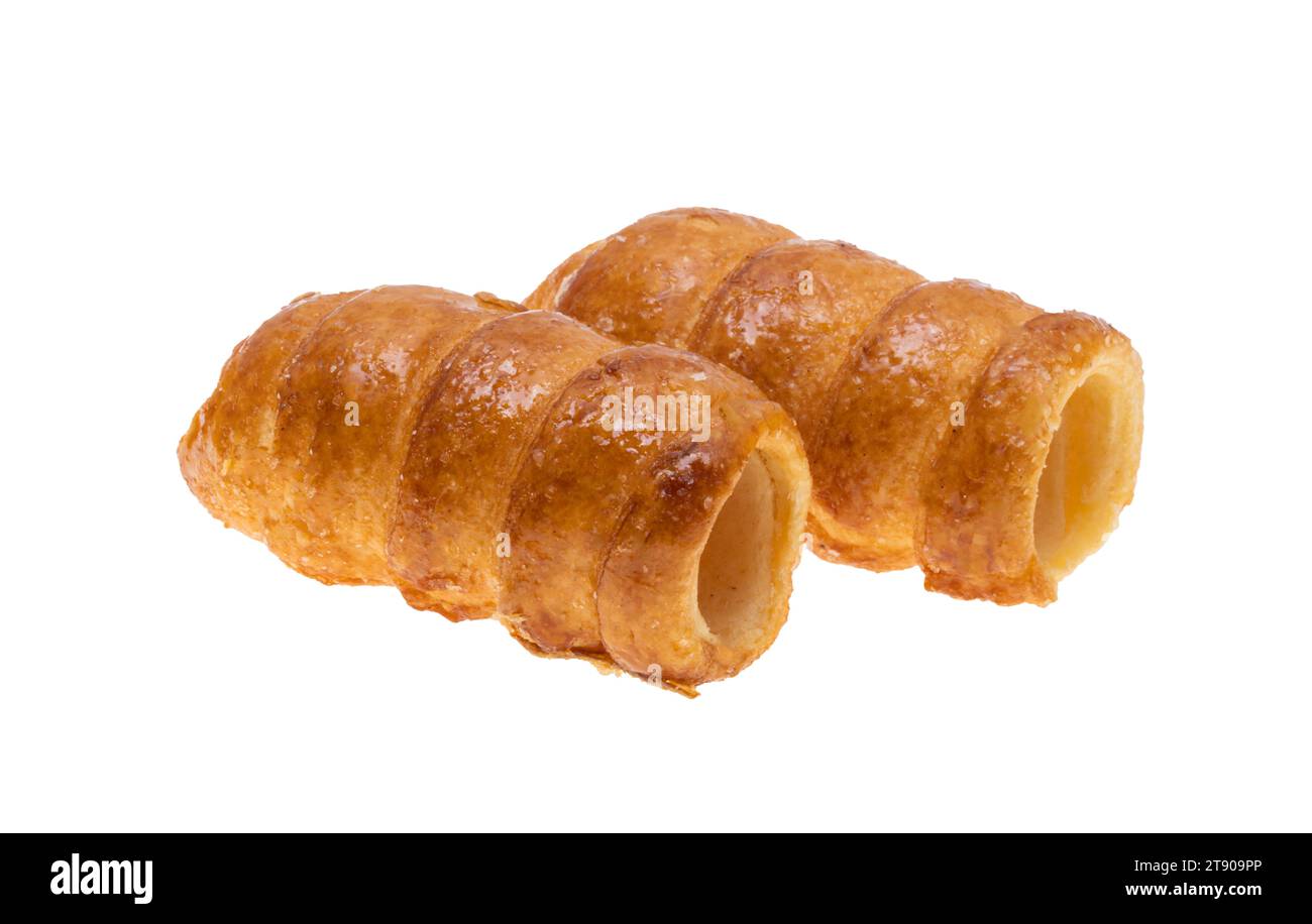puff tube isolated on white background Stock Photo - Alamy