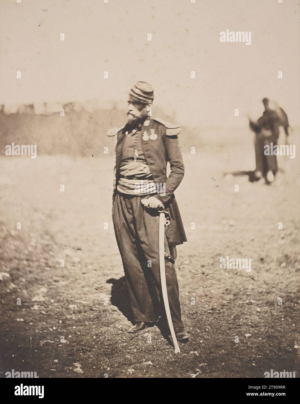 Commander Ballan on the Staff of General Bosquet (Crimean War), 1855 ...