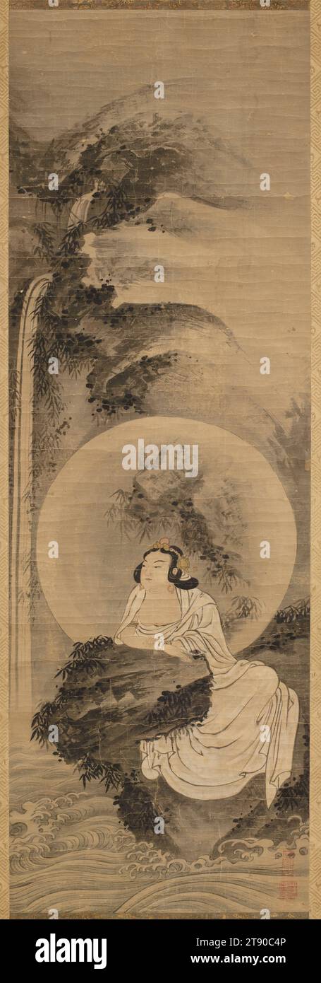 Zen monks favored monochrome ink painting due hi-res stock photography ...