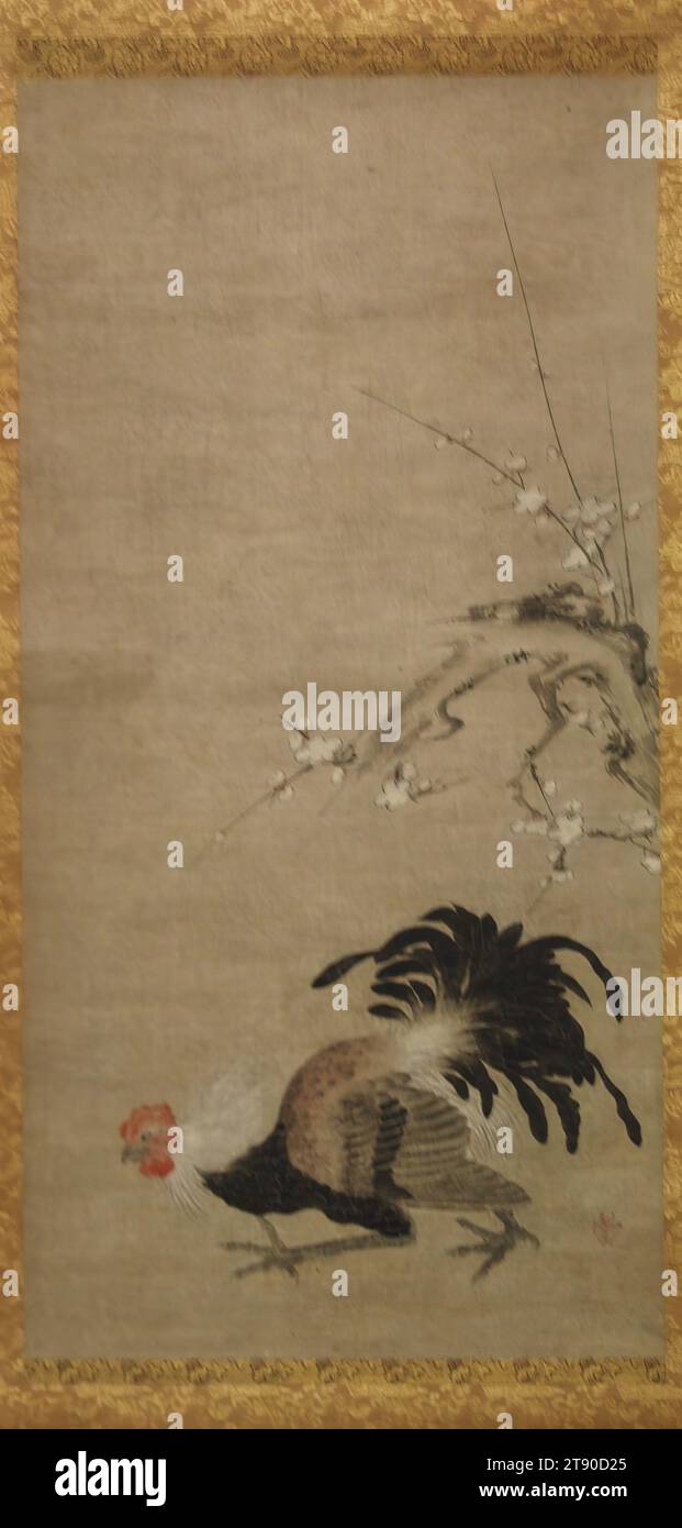 Roosters in Face Off right of a pair, late 16th century, attributed to ...