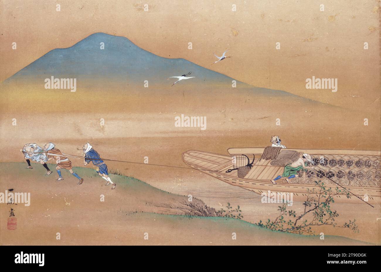 Five figures pulling hi-res stock photography and images - Alamy