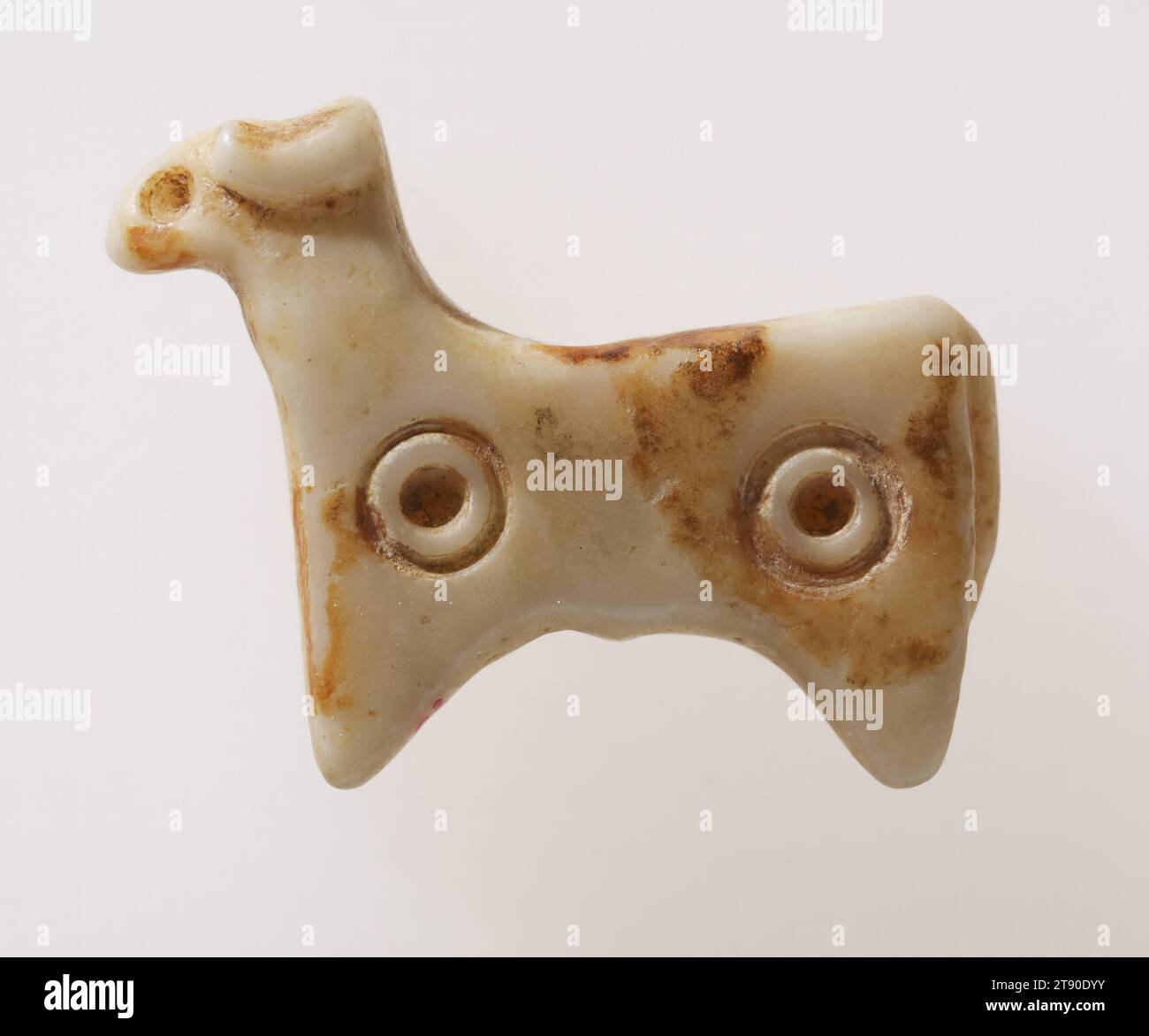 Standing Ram, c. 3000 BCE, 1 x 1 1/4 x 1/4 in. (2.54 x 3.18 x 0.64 cm ...