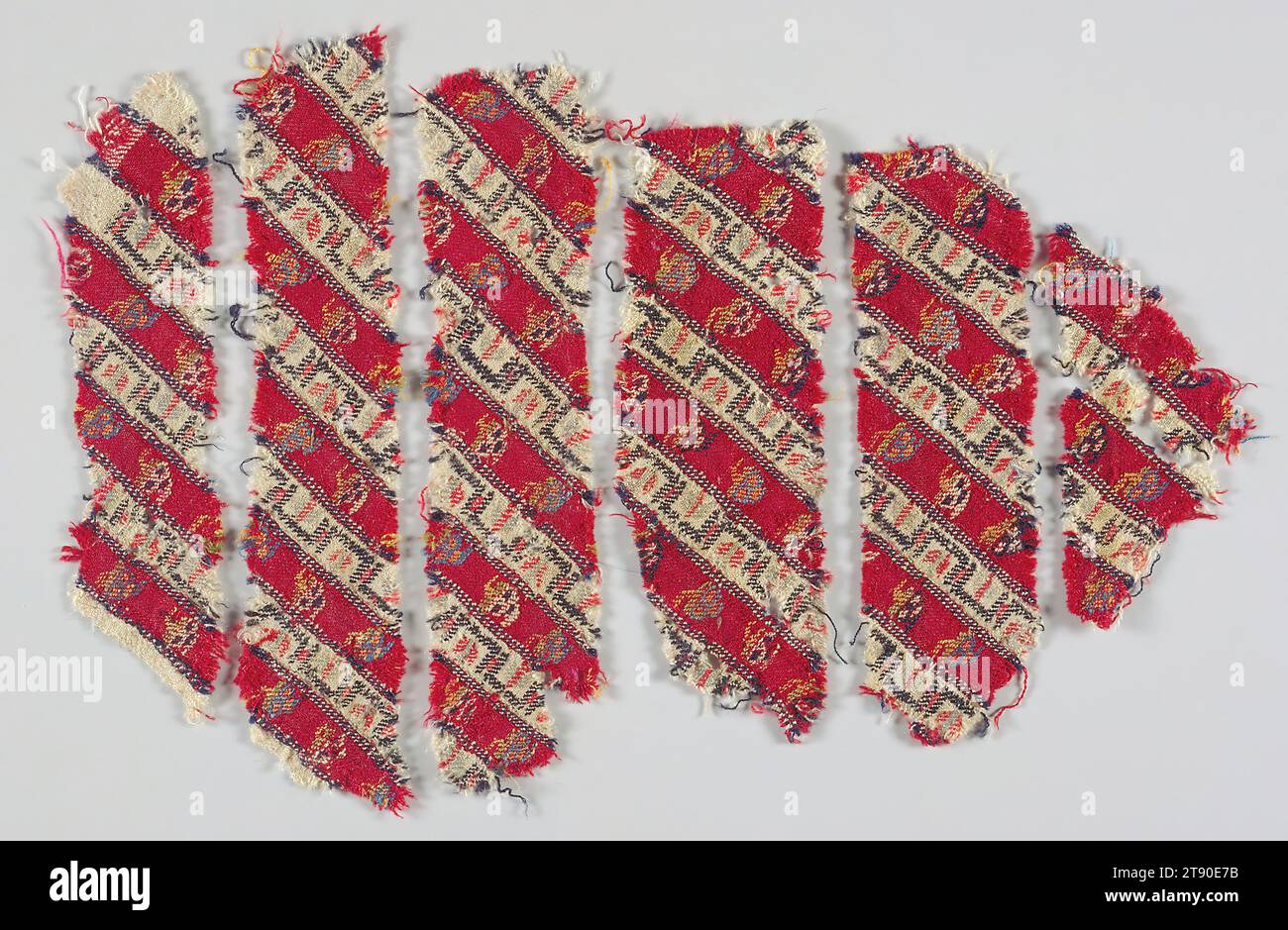 Textile fragments, 19th century, 11 5/8 x 8 1/2 in. (29.51 x 21.59 cm ...