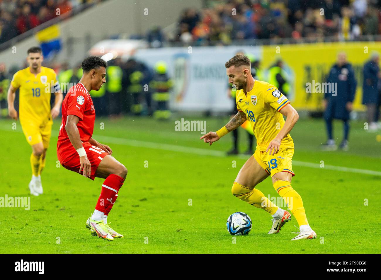 Bucharest, Romania. 22nd Nov, 2023. during the UEFA Euro 2024, European ...
