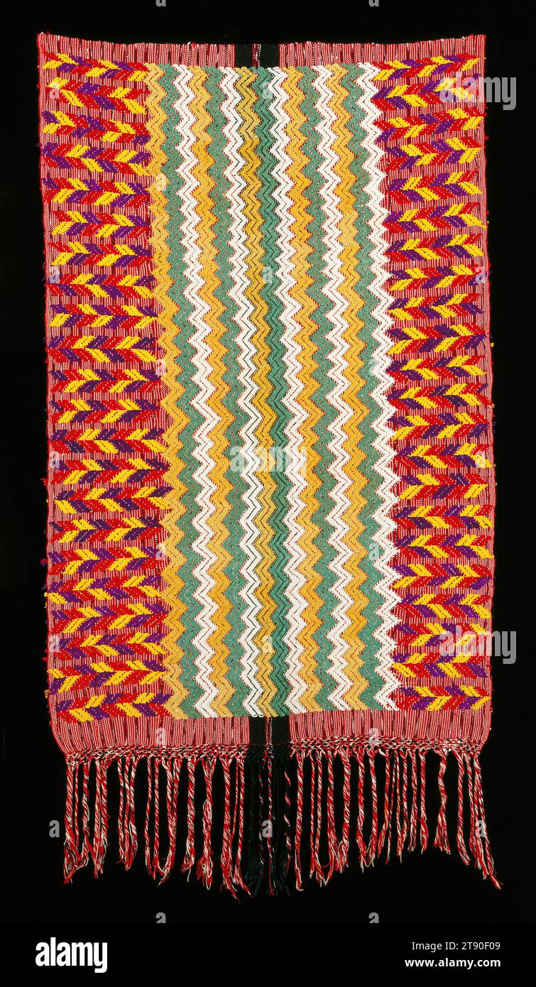 Cloth (tzute), 20th century, 52 1/8 x 27 7/8 in. (132.39 x 70.82 cm ...