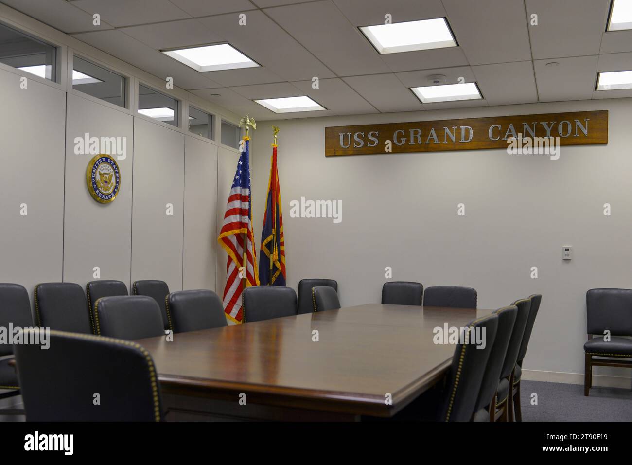 Senator Mark Kelly's Office conference room in Washington DC Stock ...